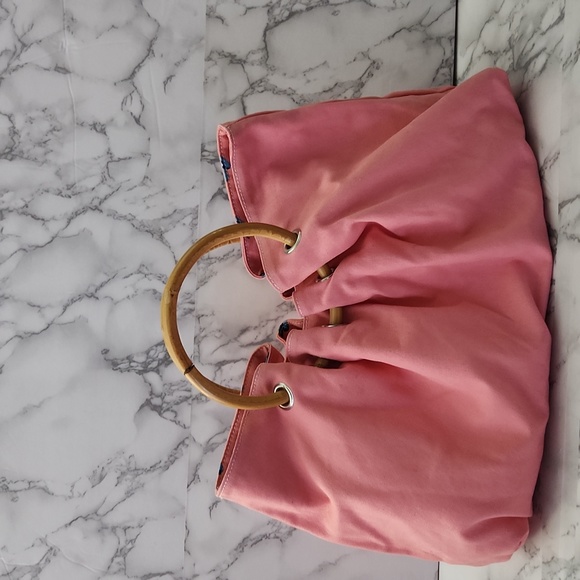 Bags | Top Handle Reversible Summer Handbag | Poshmark